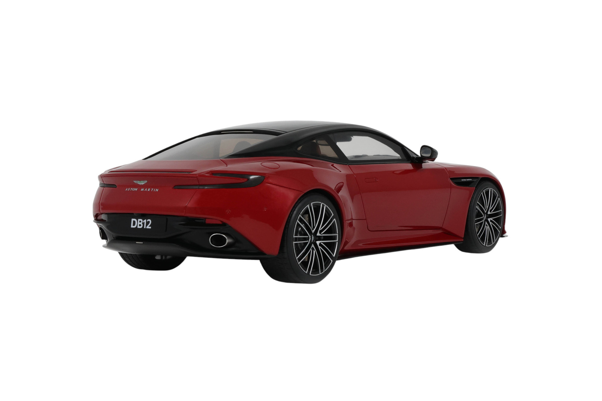 Aston Martin DB12 Hyper Red 2023 1:18 Modellauto GT Spirit GT936
