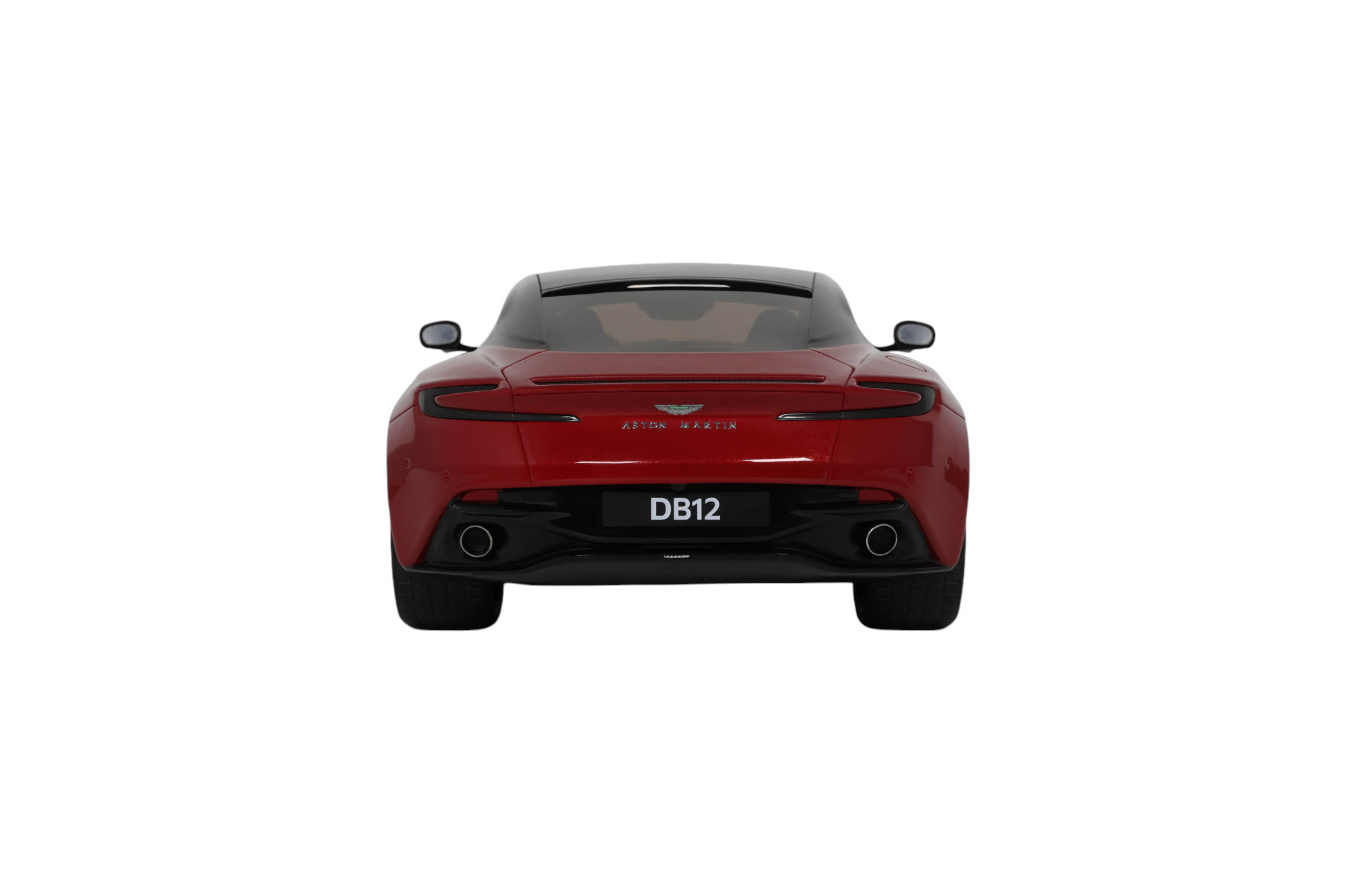 Aston Martin DB12 Hyper Red 2023 1:18 Modellauto GT Spirit GT936