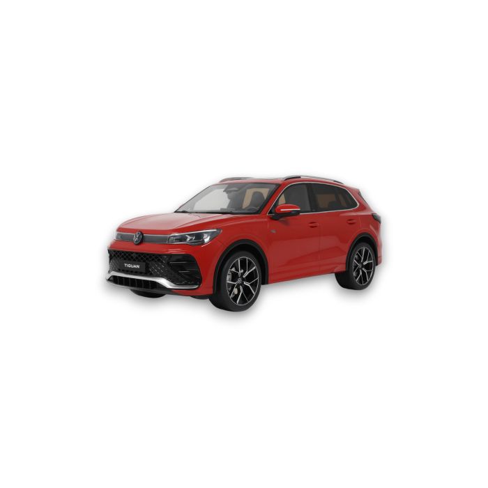 VW Tiguan E TSI R Line Persimmon Red Metallic LB3B 2024 1:18 Ottomobile ...